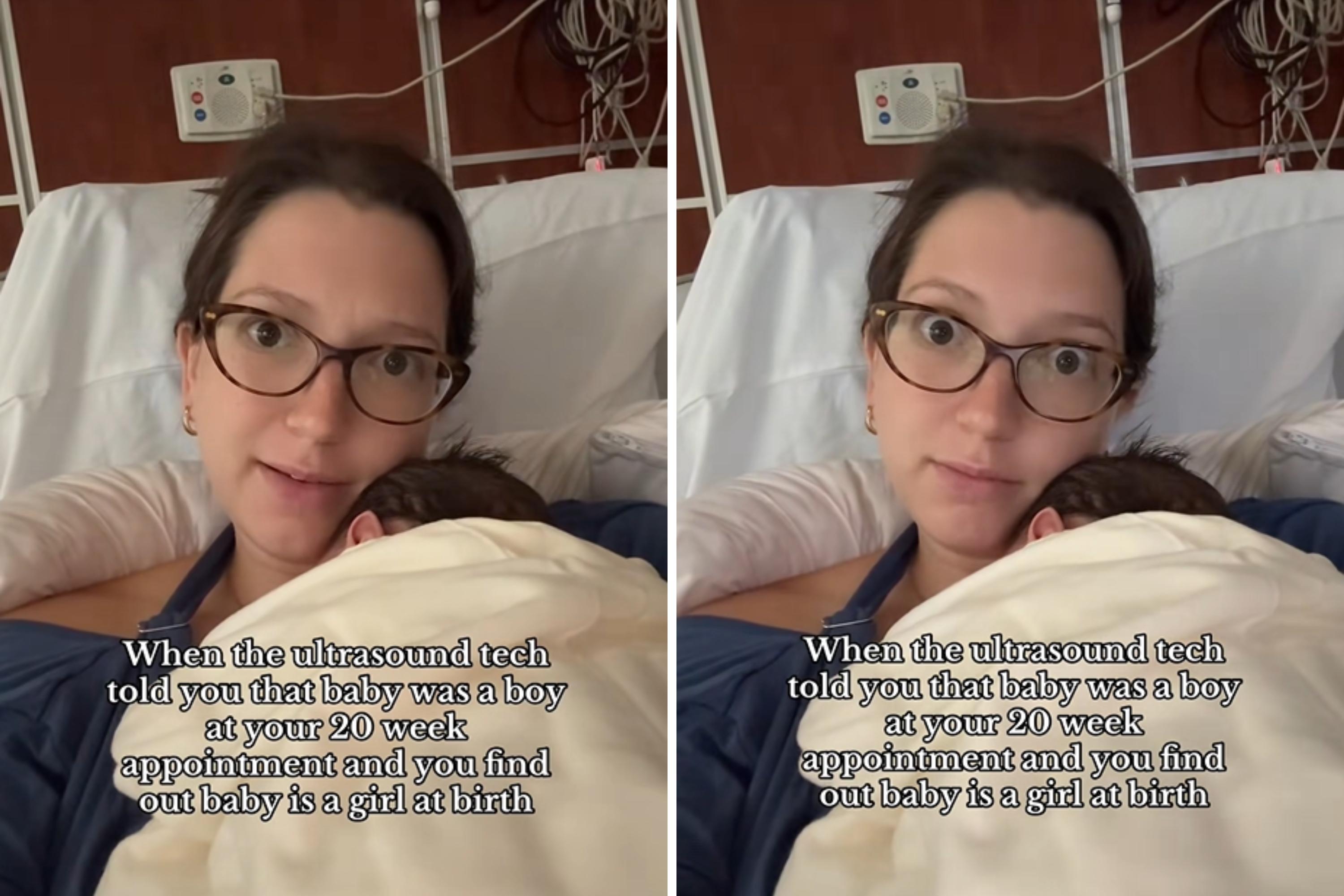 Ultrasound reveals woman is having a boy—then discovers the truth