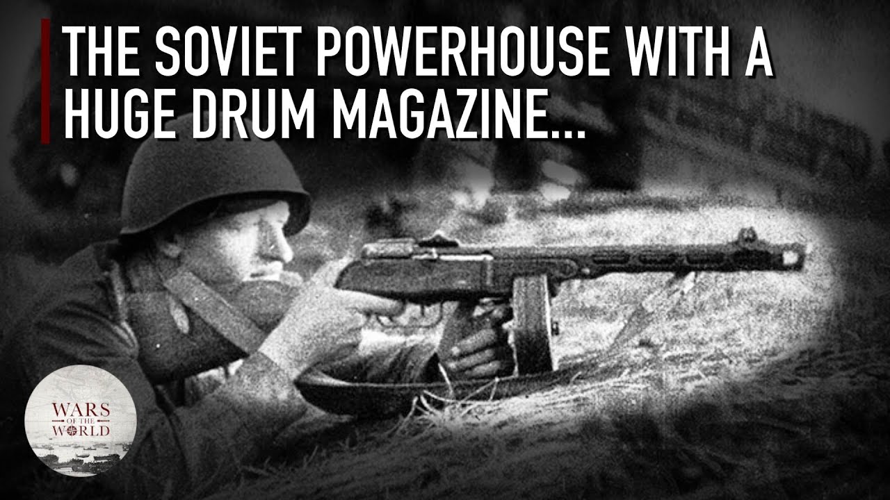 The Mass-Produced Soviet Submachine Gun of WWII