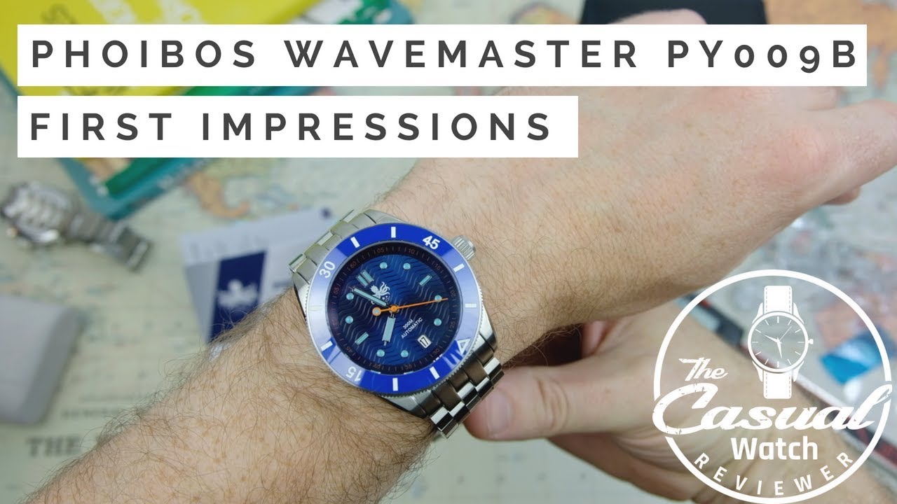 PHOIBOS Wave Master PY010B – Affordable 300m Diver First Impressions