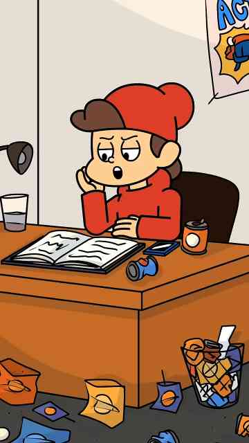 Don’t be like Player, make sure to study between games of Block Blast