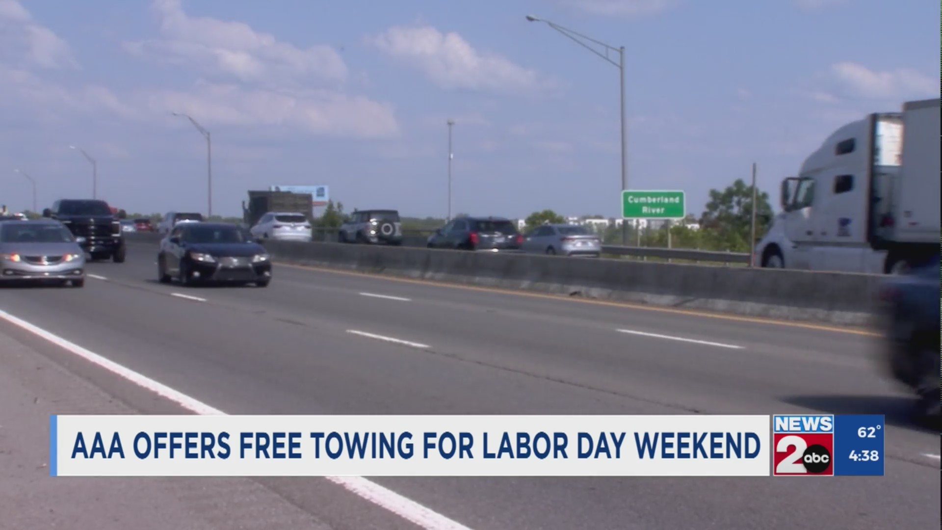 AAA offers free towing for Labor Day weekend