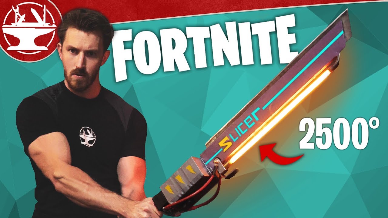 The Real-Life Fortnite Sword That Sets Everything on Fire