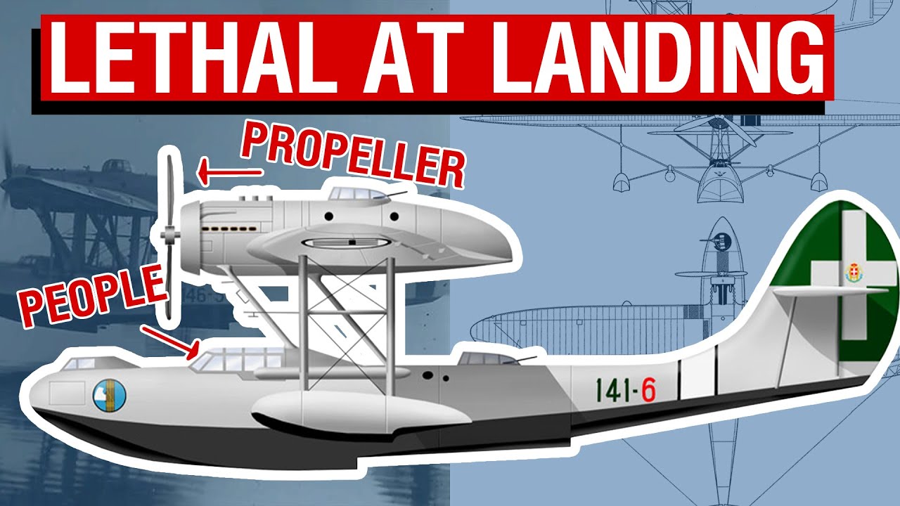 Why the CANT Z.501 Gabbiano was infamous for its dangerous landings