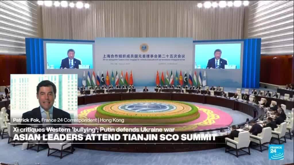 Asian leaders attend China'a SCO summit