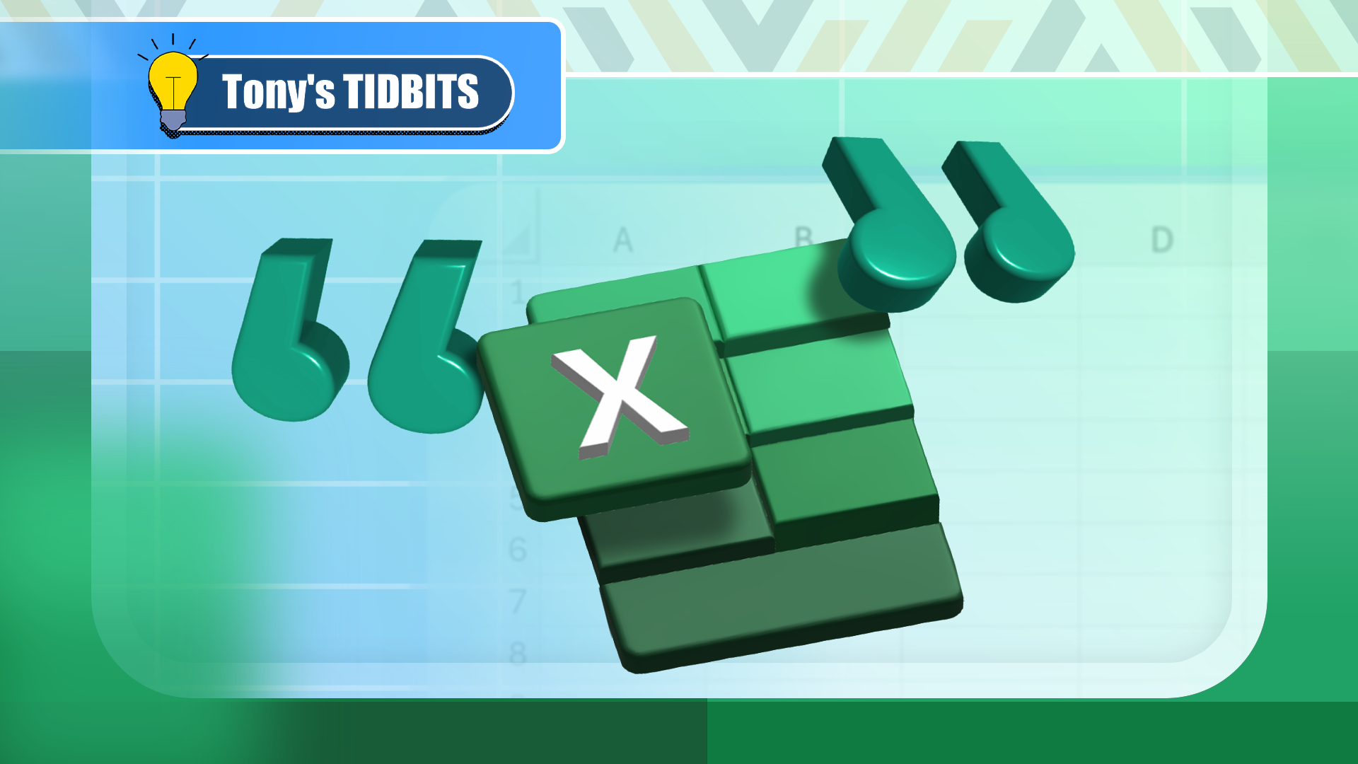 How to Use Double Quotation Marks in Microsoft Excel