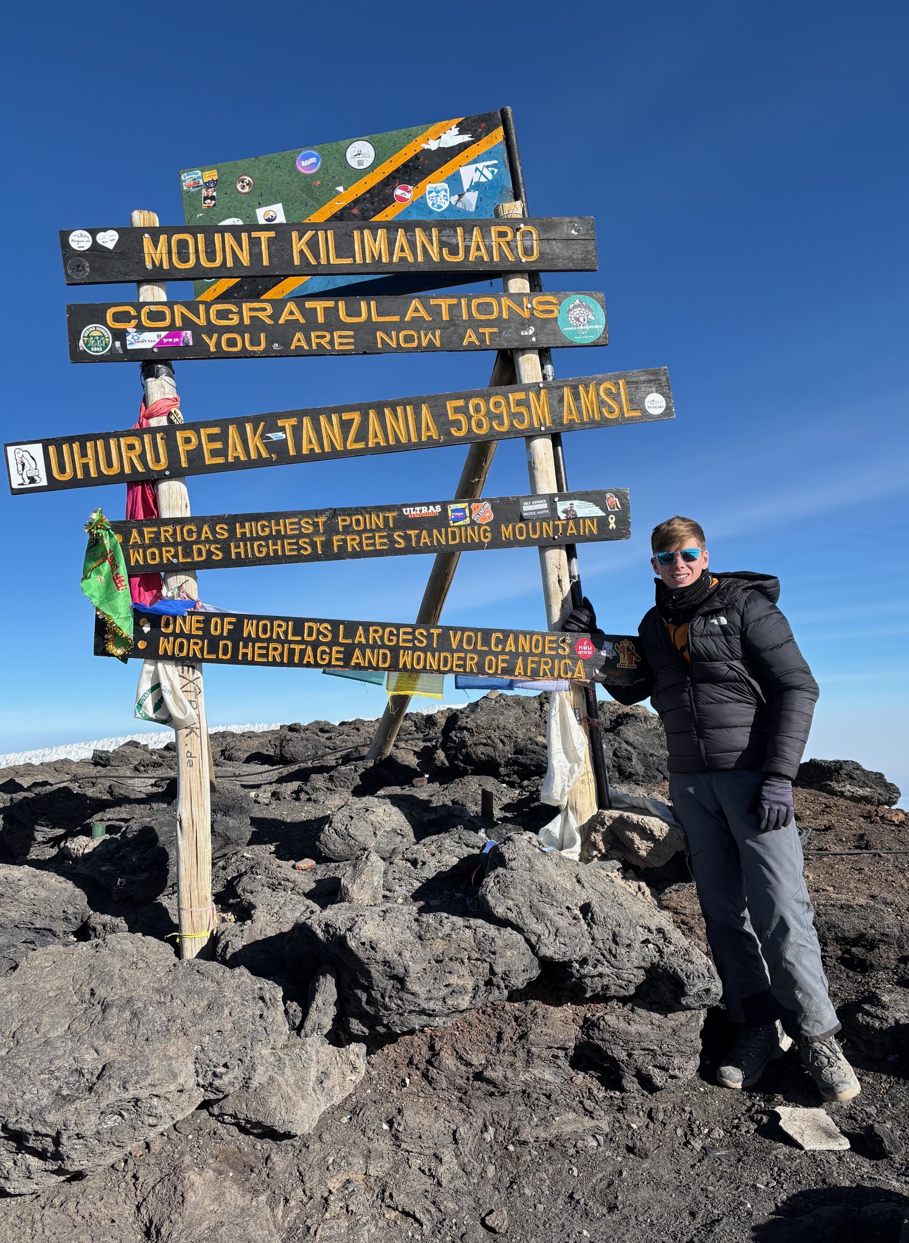 Edinburgh schoolboy, 14, climbs Mount Kilimanjaro for charity after ...
