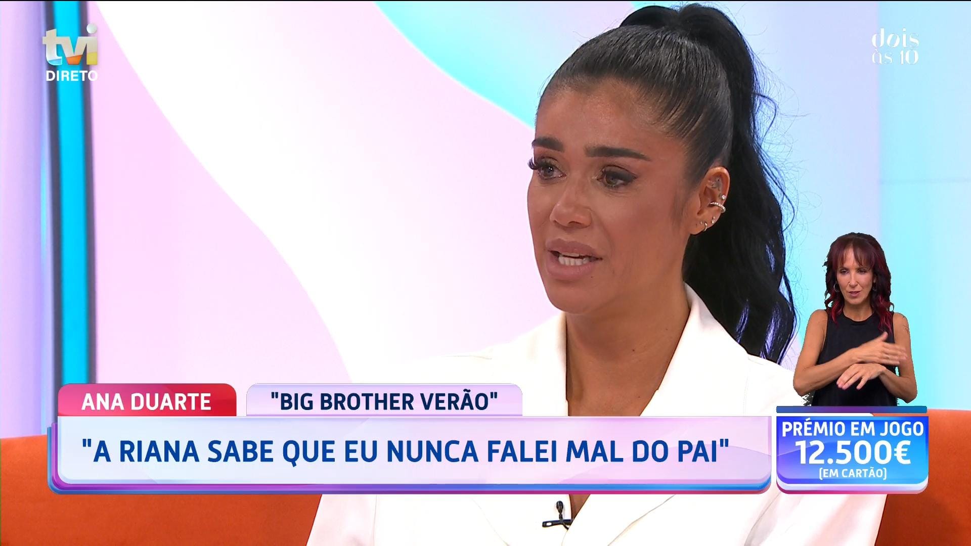 Em lágrimas, Ana Duarte fala da filha: «Se soubesse, tinha saído mais cedo»