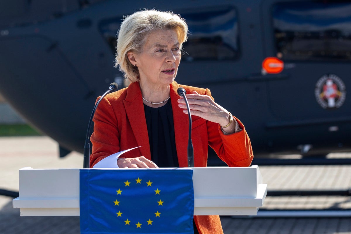 Ukraine-Russia war latest: Top EU leader’s plane forced to land blind ...