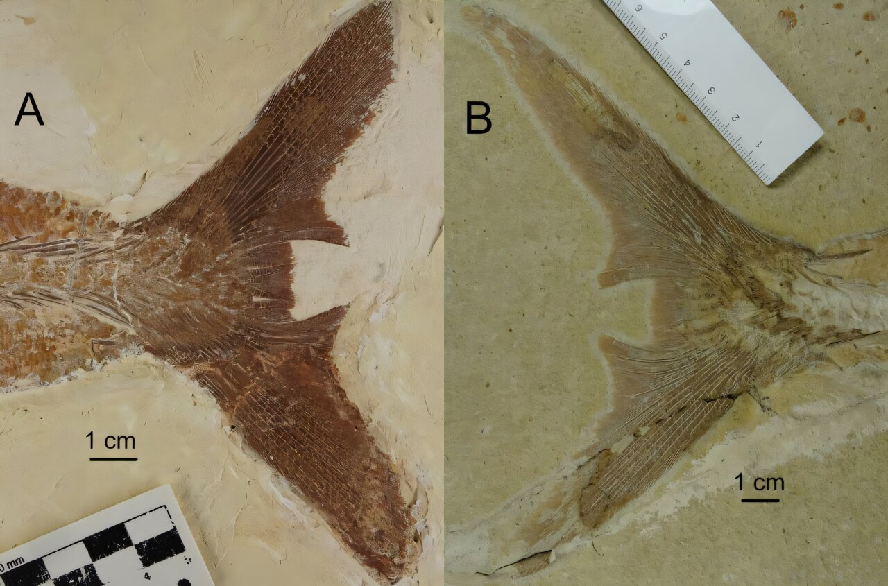 Unique double-notched tail sets new Jurassic predatory fish apart from ...