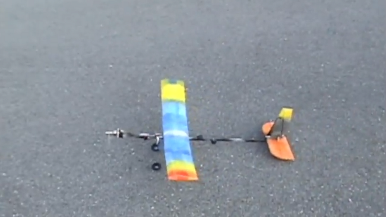 Da Stick RC Plane in Action