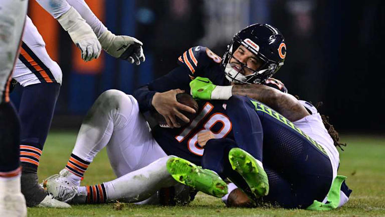 Bears fans take gut punch with Caleb Williams' stats that won't matter ...