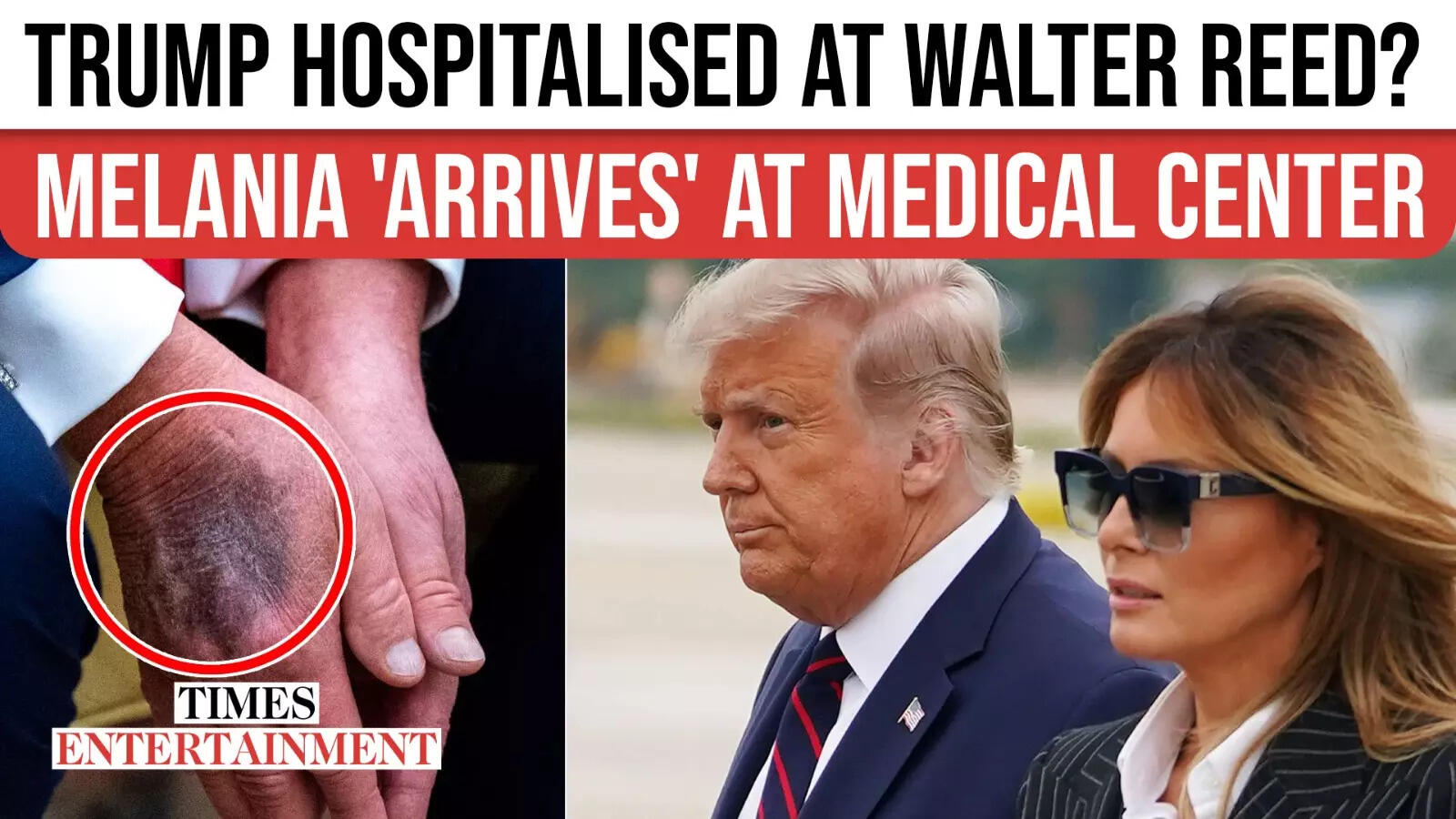 Trump Health: 'Walter Reed' Trends After X User Claims Melania Trump's ...