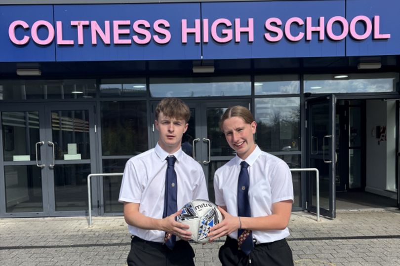 Talented footballers at Wishaw school sign professional contracts with ...