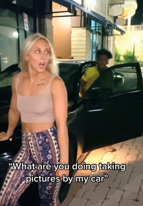 Taking a Picture… Not Knowing Someone Was Inside the Car