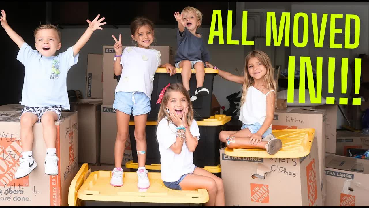 Moving out and moving in!