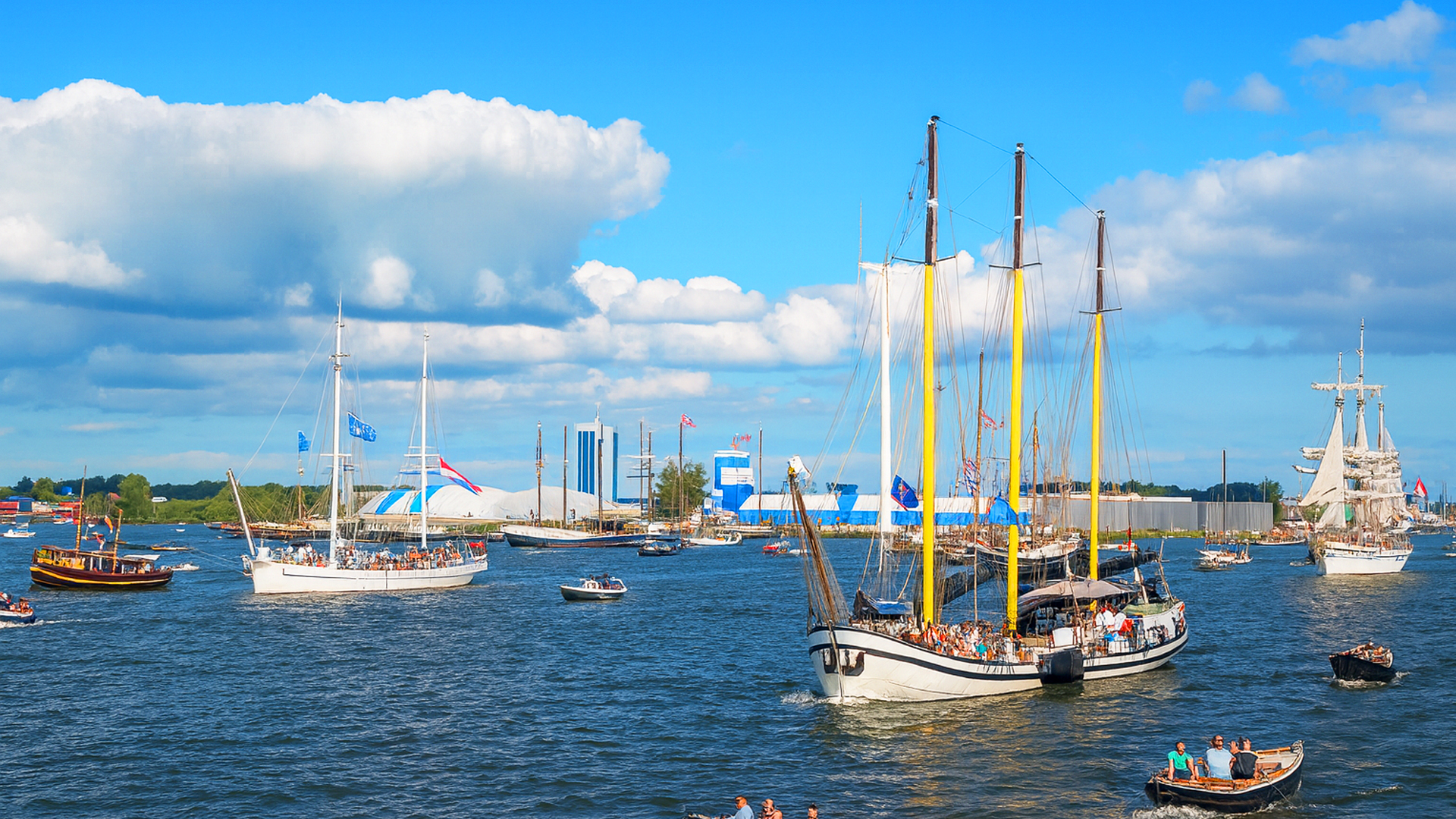 Tall Ships Amsterdam – Hoogtepunten van het Sail Out Event (4K)