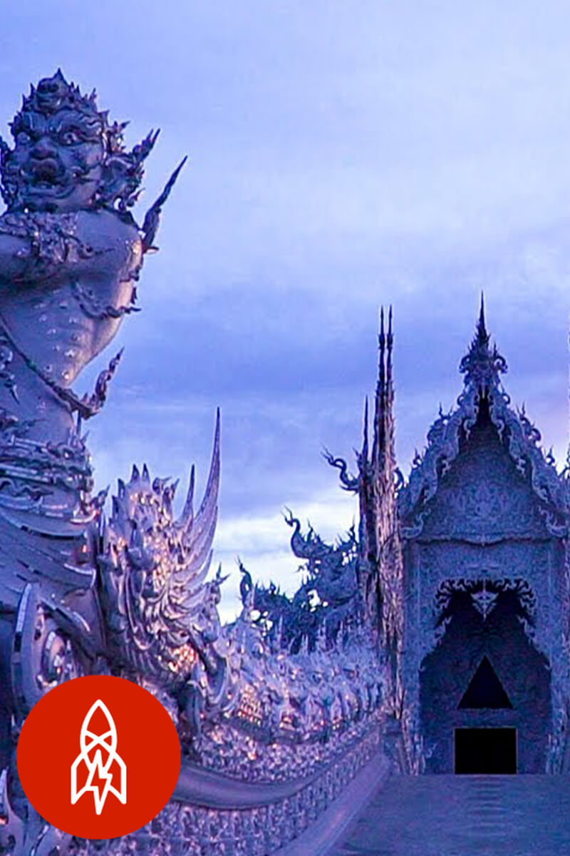 Wat Rong Khun, el majestuoso templo blanco de tailandia