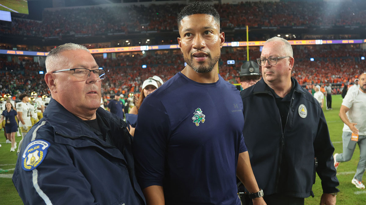 Notre Dame football’s Marcus Freeman admits 1 big failure vs. Miami