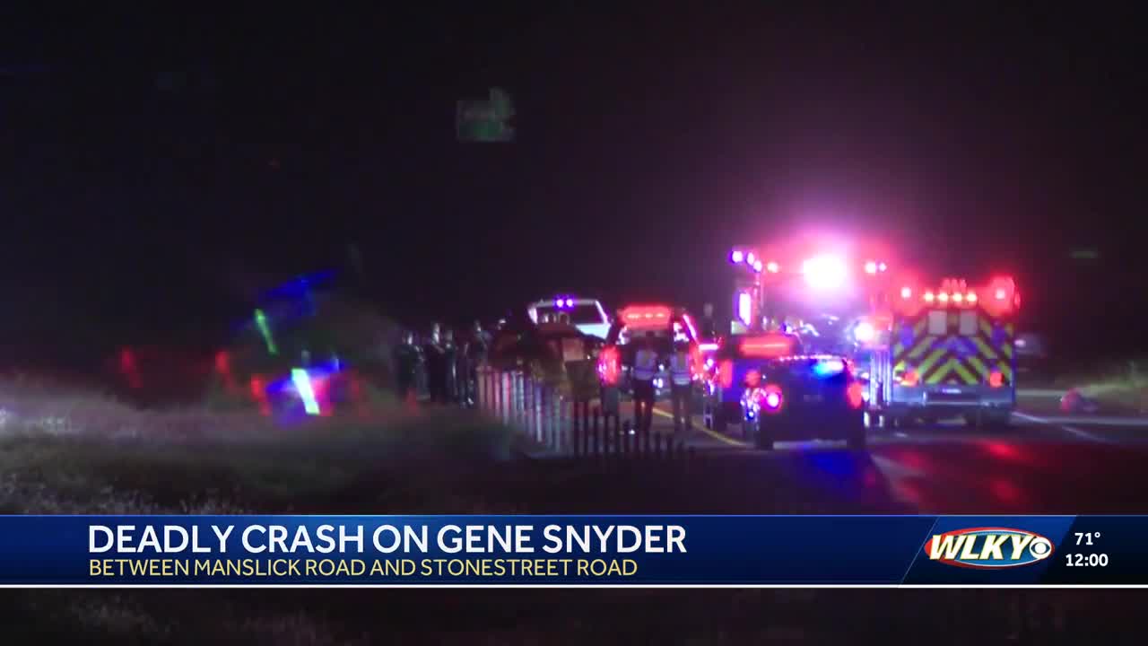 Deadly crash on Gene Snyder - noon update