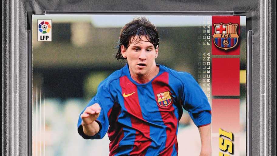 New record high for Messi rookie card