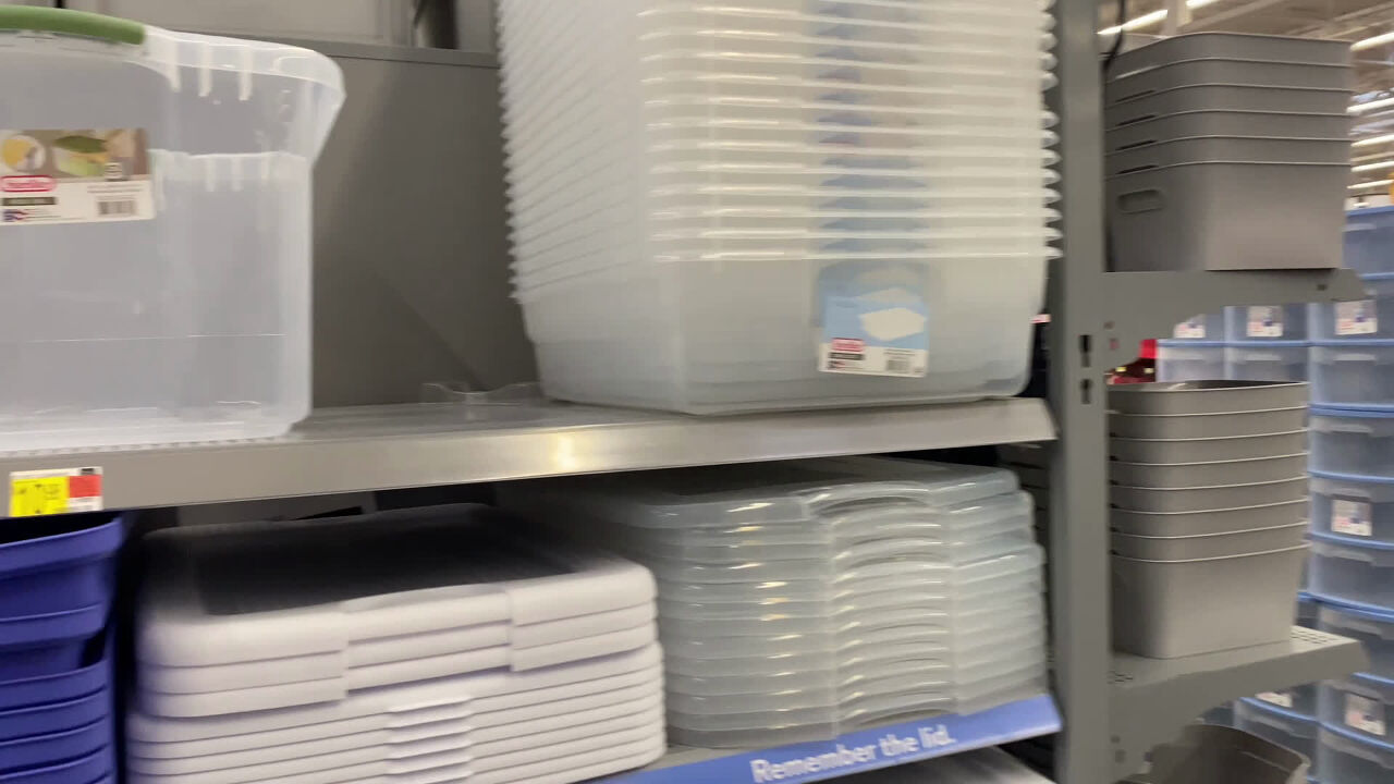DIY storage bin makeover