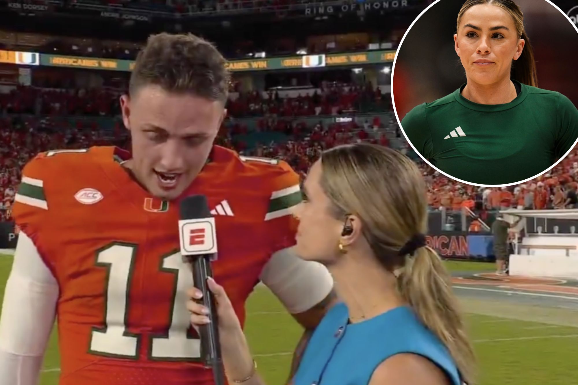 Carson Beck gets emotional over ‘so hard’ move to Miami after huge NIL ...