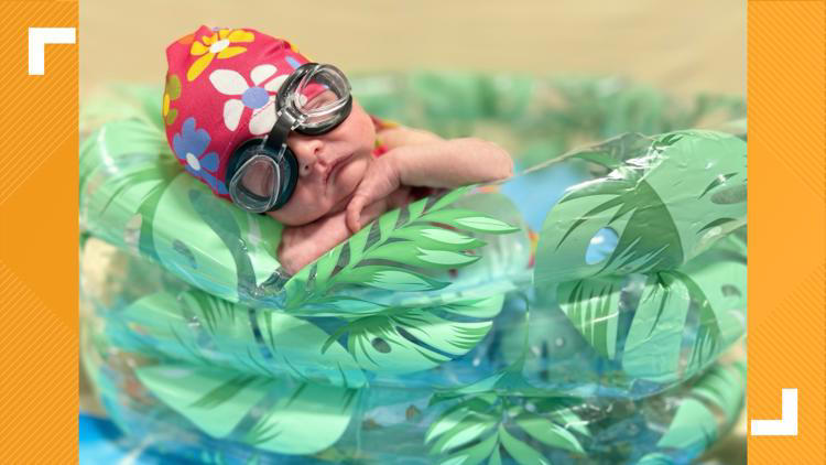 Check out these babies sporting sunglasses, floaties and smiles for ...