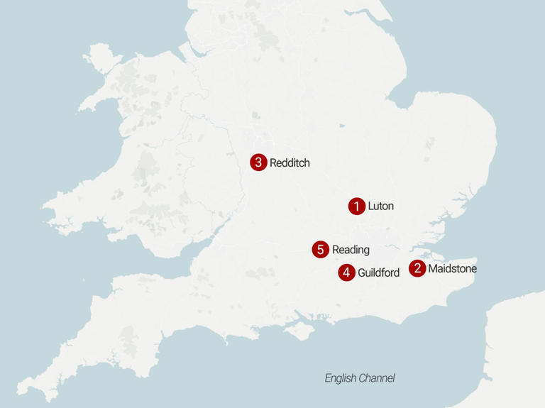 Luton Named UK's Worst Commuter Town to Live In