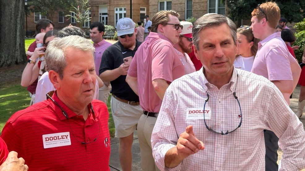 Kemp endorses Dooley for Georgia Senate seat, says outsider can beat ...