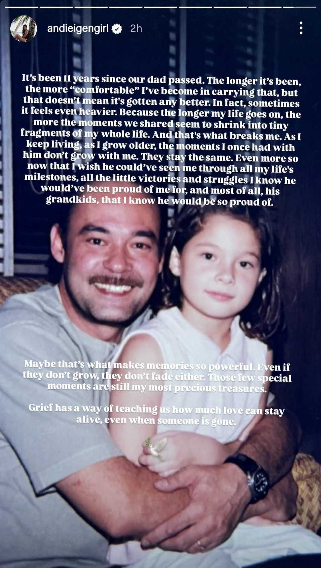 Andi Eigenmann marks Mark Gil's 11th death anniversary in a ...