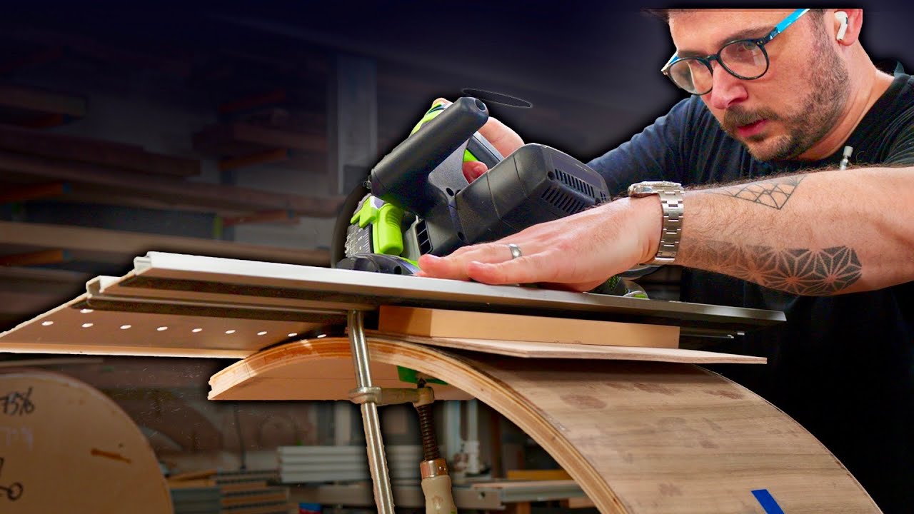 I built a stunning river island tabletop