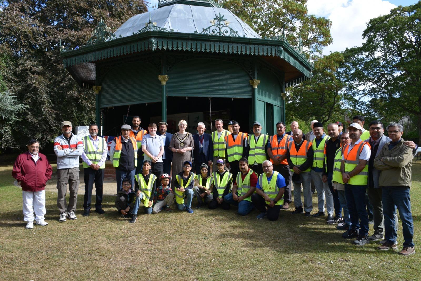 Dozens show their support by joining in Beacon of Peace charity walk in ...