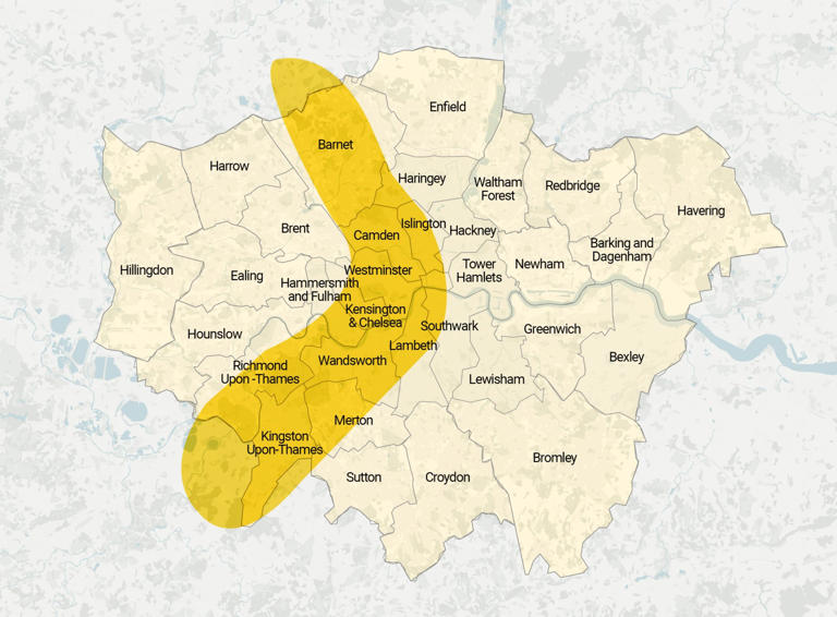 London Banana map sparks row over city's best areas