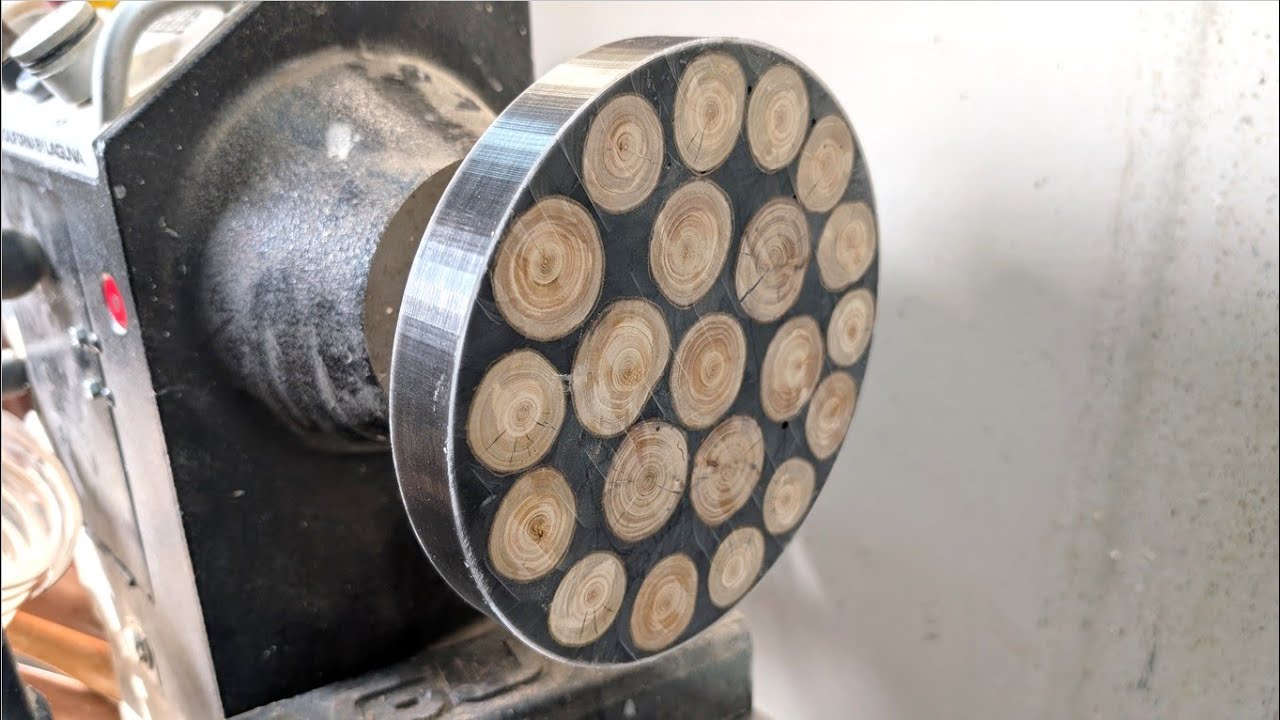 I made a cherry plum wood clock