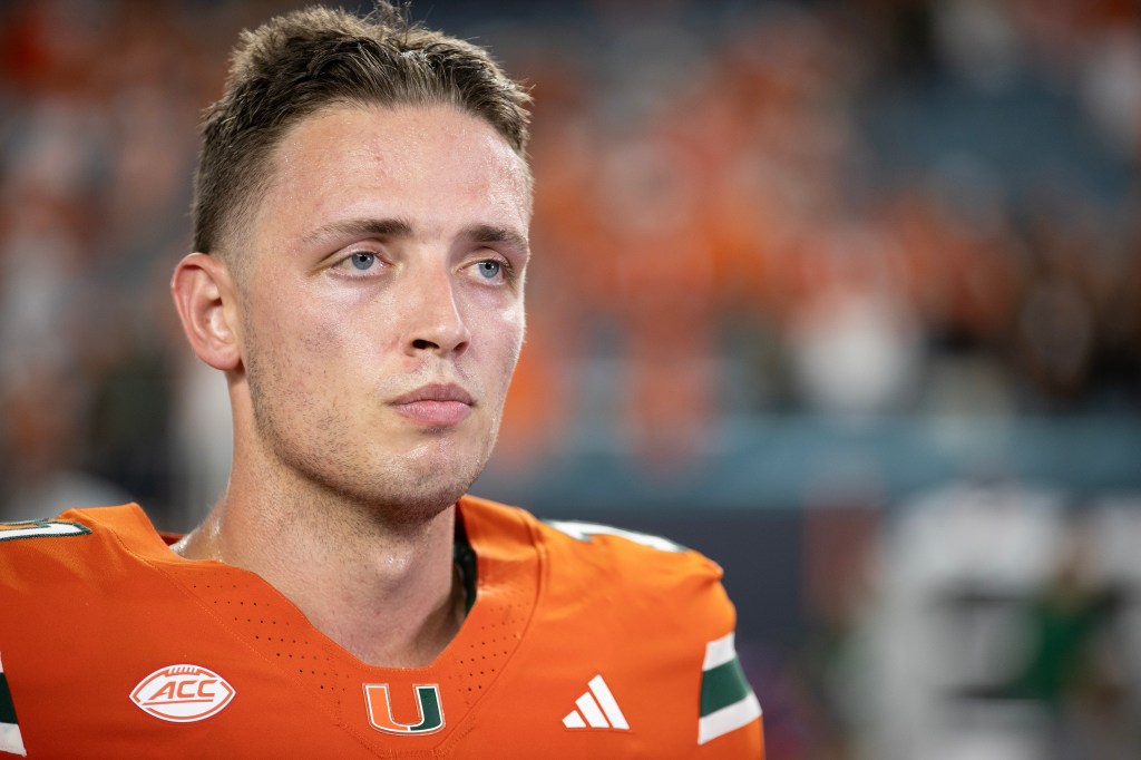 Carson Beck gets emotional over ‘so hard’ move to Miami after huge NIL ...