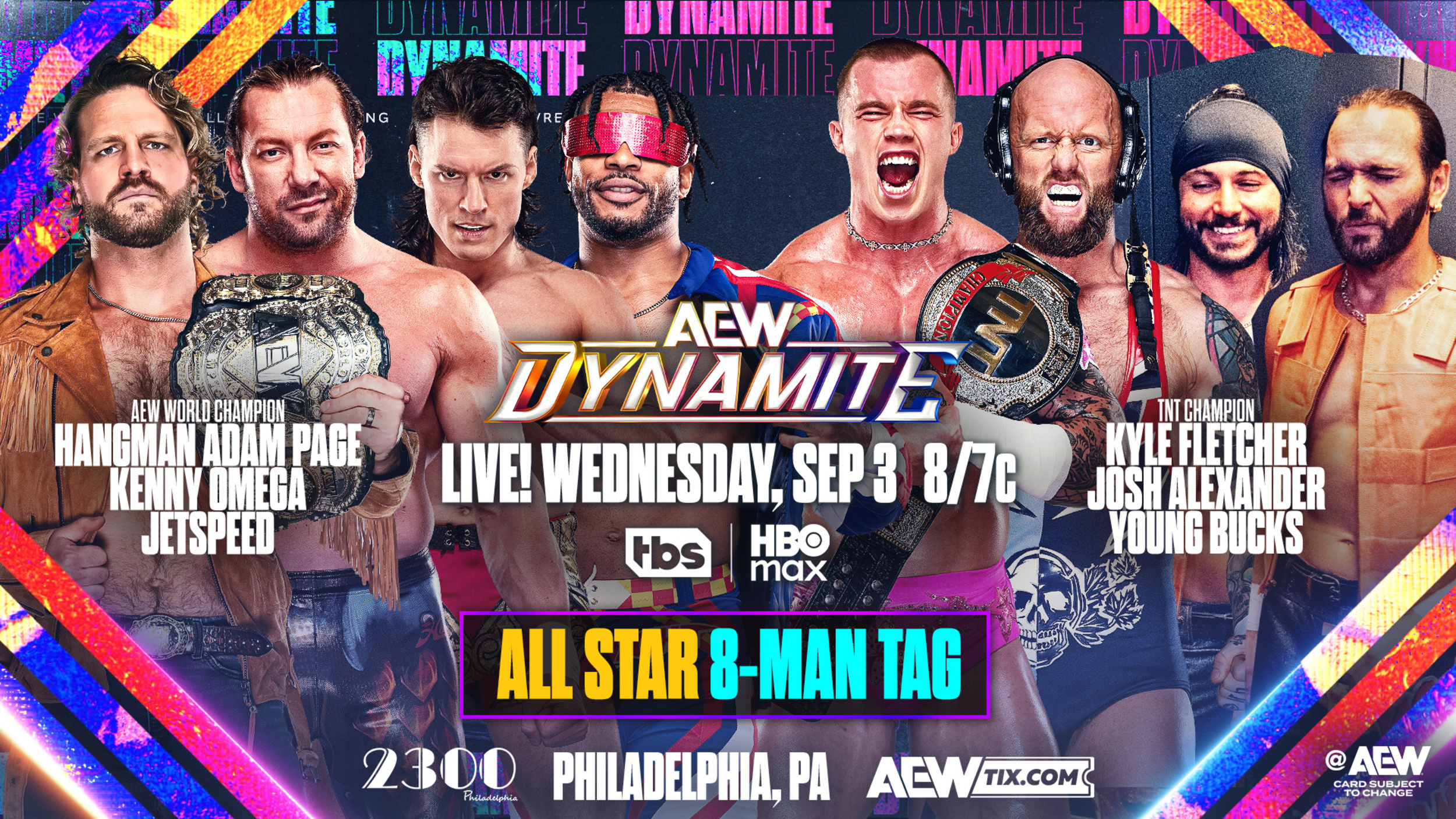 AEW Dynamite Preview (9/3/25) – Hangman Adam Page and Kenny Omega Reunite!