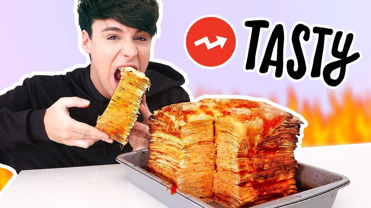 Making a 100-layer lasagna turns into a messy, delicious challenge