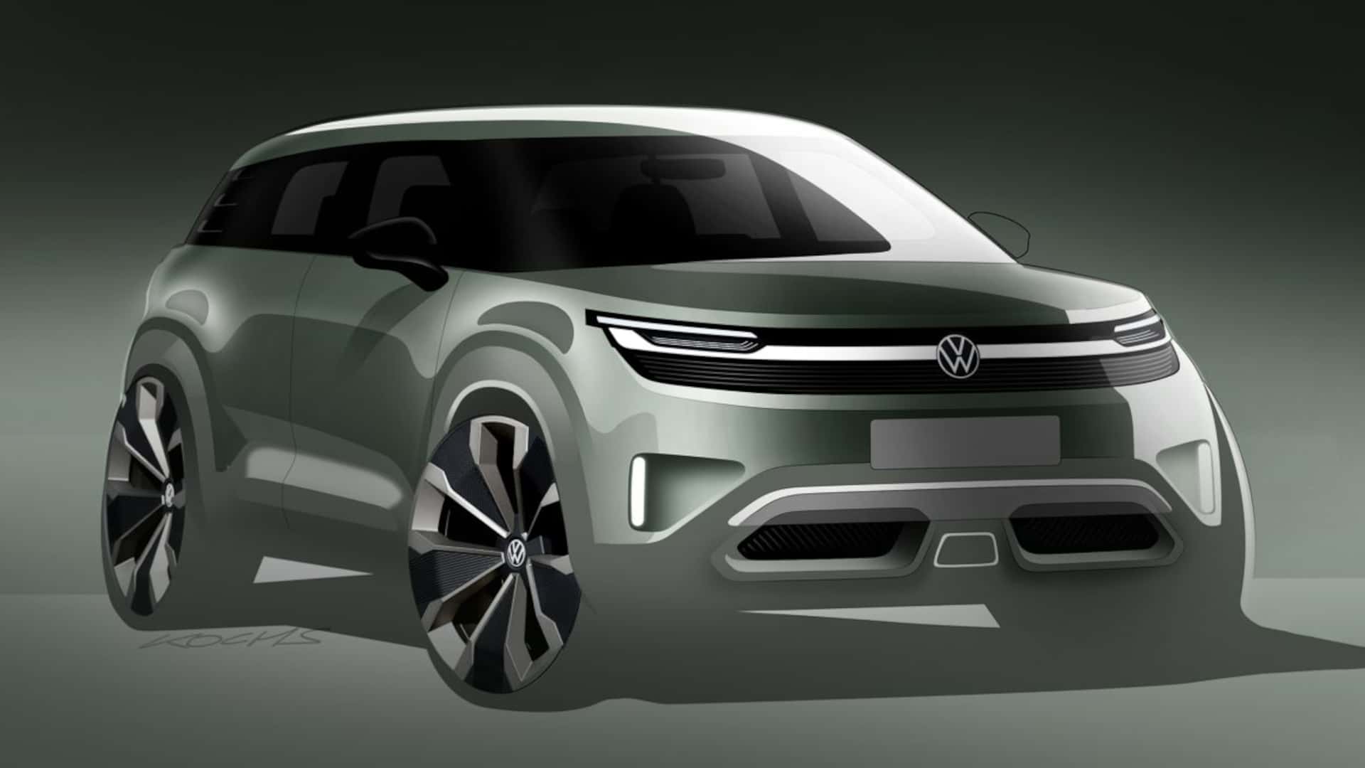 VW dévoile de nouveaux teasers d'un petit SUV électrique