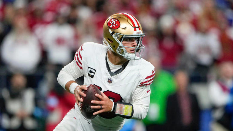 49ers reveal 2025 uniform schedule featuring white jerseys for first ...