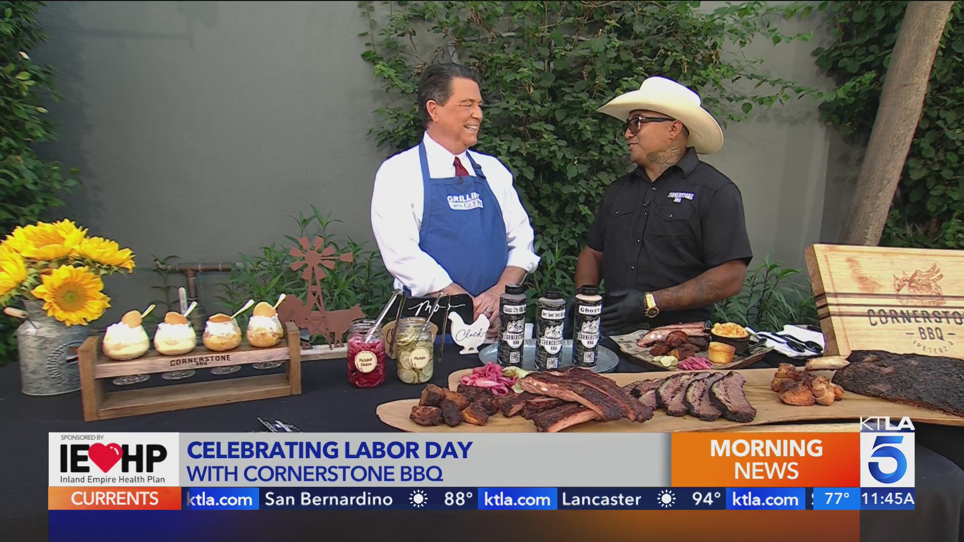 Celebrating Labor Day with Cornerstone BBQ