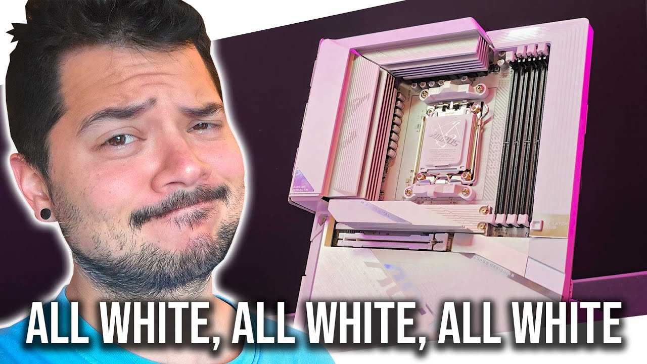 Gigabyte goes all in on white motherboards