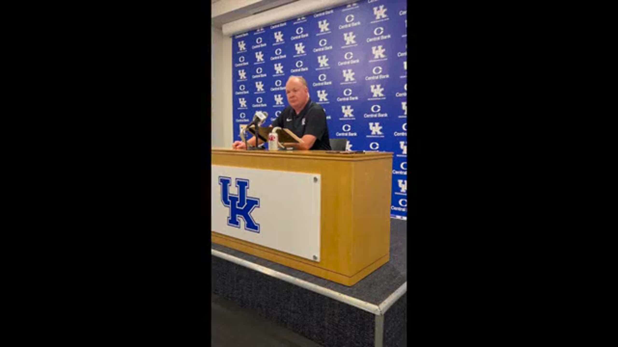 Mark Stoops on Zach Calzada's Week One struggles and Cutter Boley