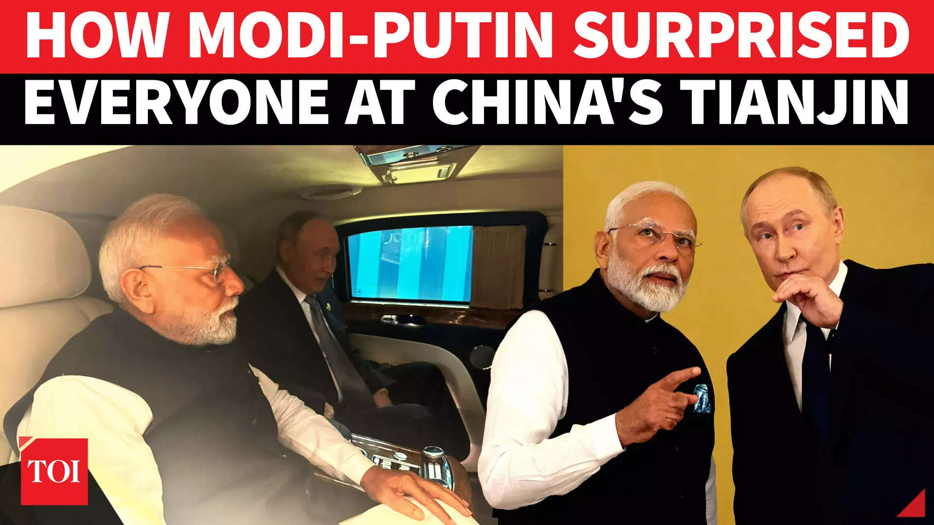 Report: Modi & Putin's Unannounced Carpool Surprised Even Indian ...