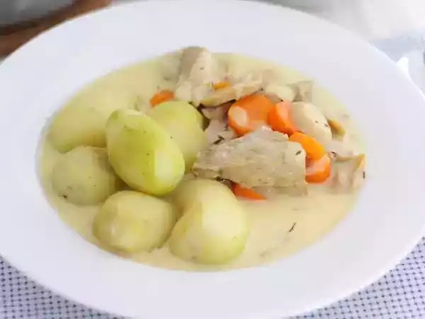 Blanquette de veau, a french veal ragout - video recipe