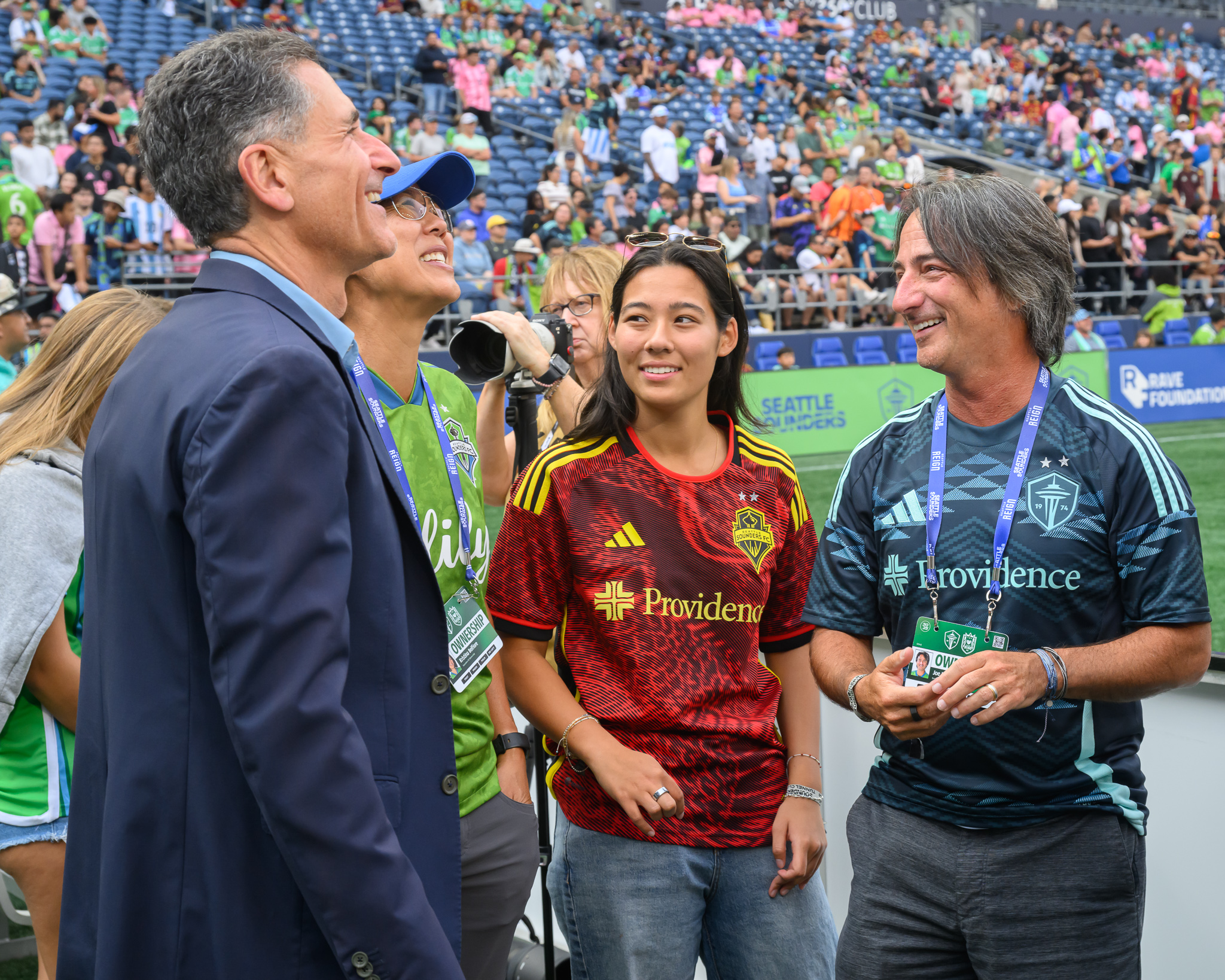 Photos: Seattle tech leaders out in force for epic Sounders Leagues Cup ...