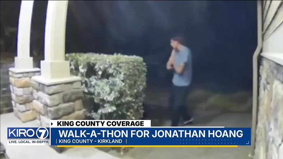 VIDEO: Walk-a-thon for missing man Jonathan Hoang