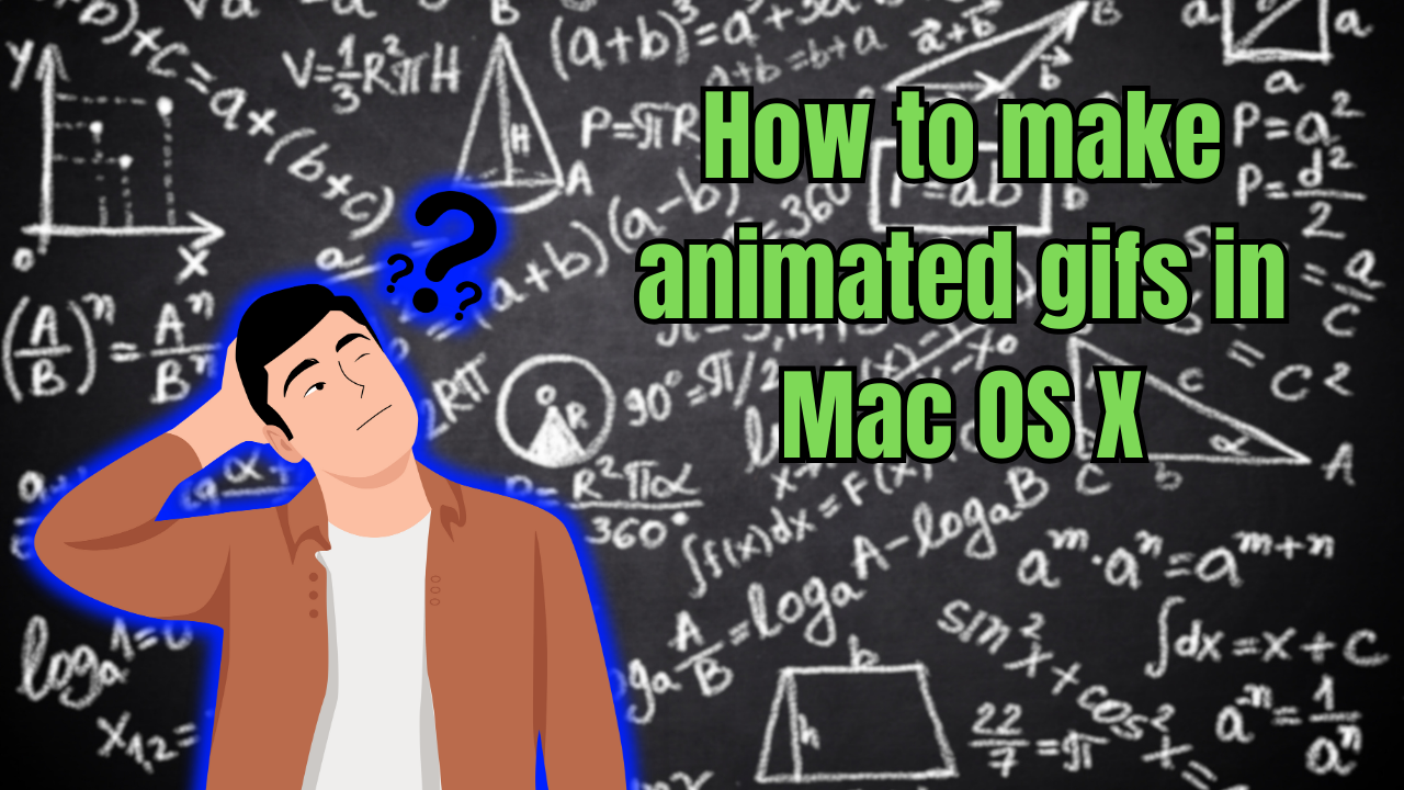 How to make animated gifs in Mac OS X with Compressor