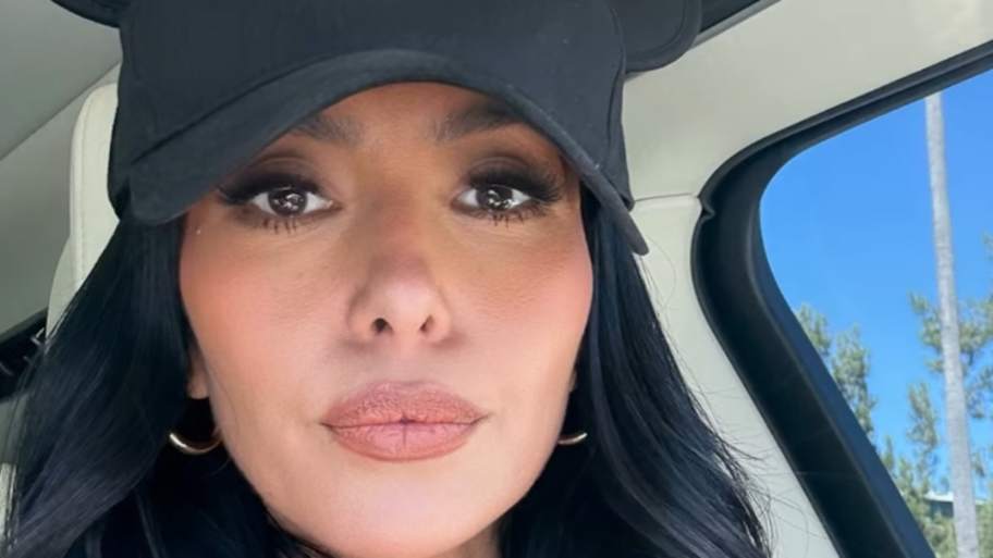 Vanessa Bryant stuns in custom Mamba Disney all-black fit