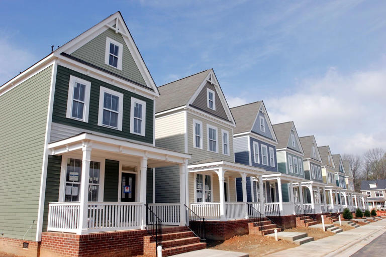 There's a worrying glut of new homes languishing on the market