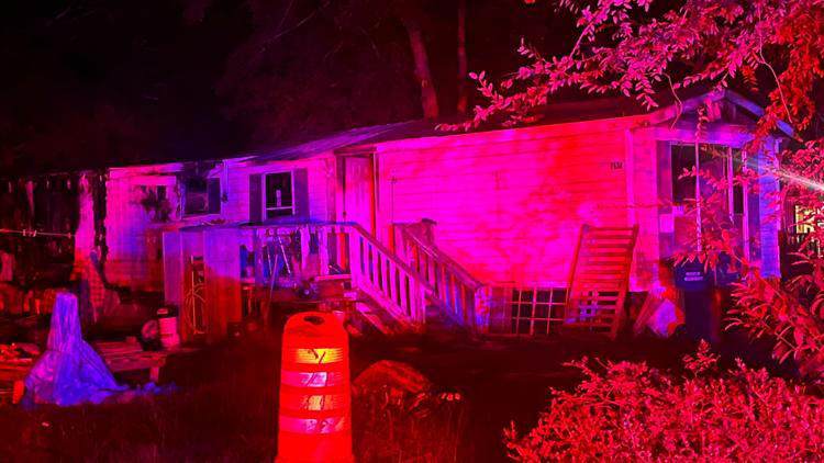 3 dogs revived, man displaced after mobile home fire in Houston County ...